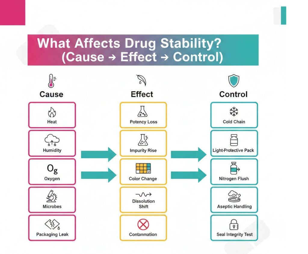 Drug Stability Explained: Meaning, Types, Shelf Life Insights 2026
