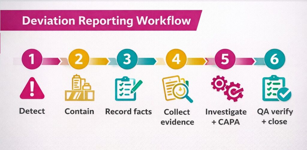Deviation Reporting in Pharma: Workflow & Templates in 2026
