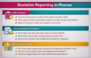Deviation Reporting in Pharma: Workflow & Templates in 2026