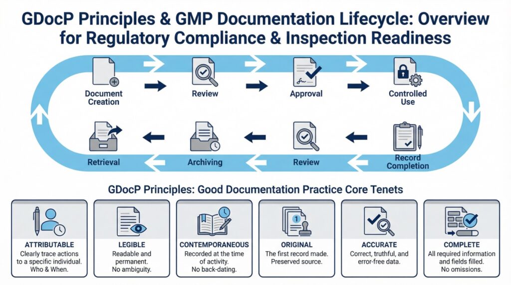 GMP Documentation – GDocP Inspection Guide 2026