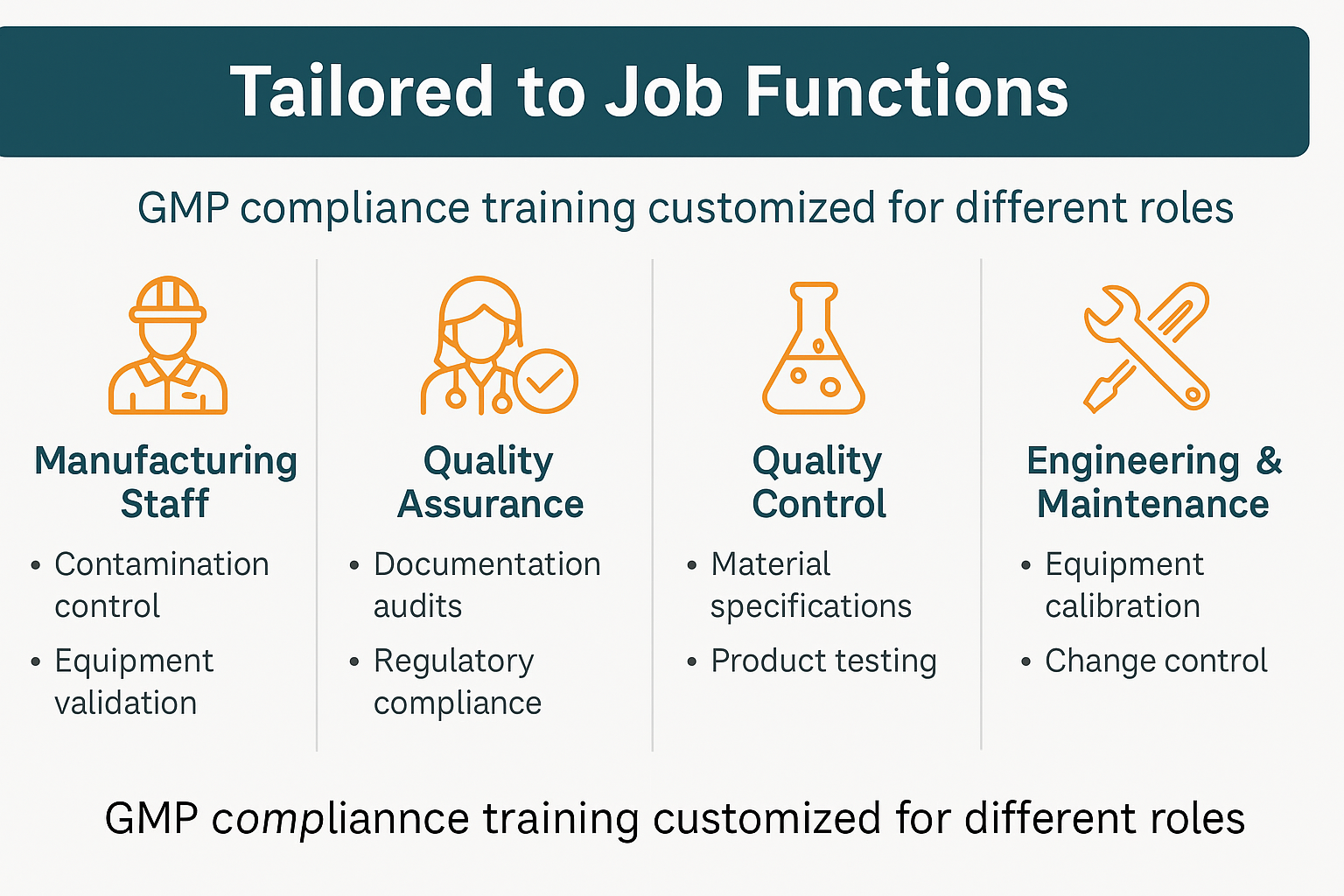 How to conduct a GMP training program?