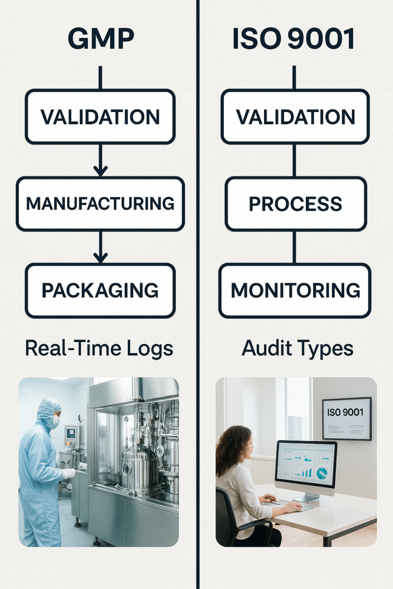 GMP vs. ISO: Key Differences Pharma Teams Must Know - Pharmuni