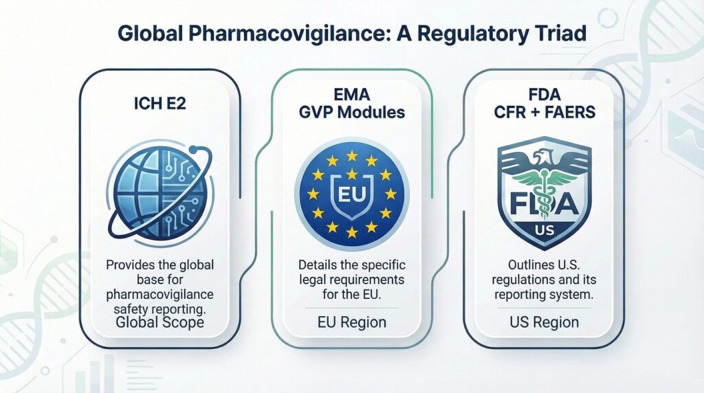 ICH Guidelines for Pharmacovigilance Explained (2026)