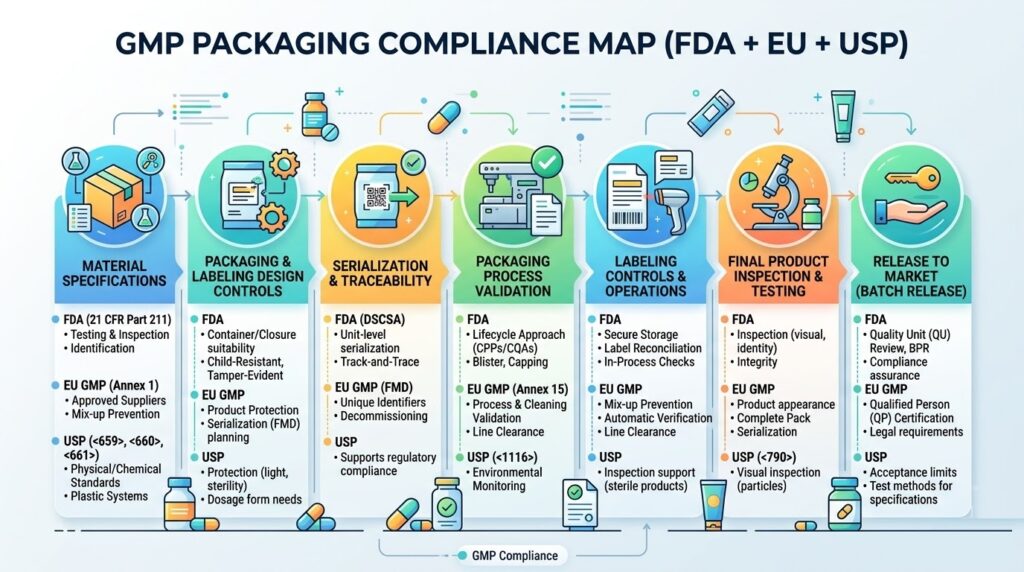 GMP Packaging in 2026: Requirements, Guidelines, and Controls